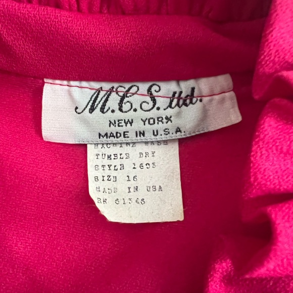 MCS | Dresses | Vintage Pleated Dress | Poshmark